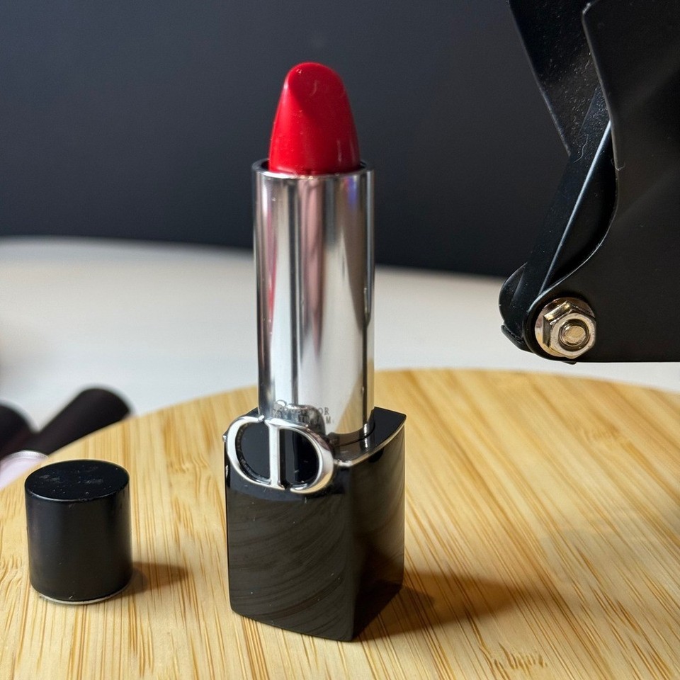 DIOR Rouge Dior 844 Trafalgar Satin Lipstick Red New without Box | eBay