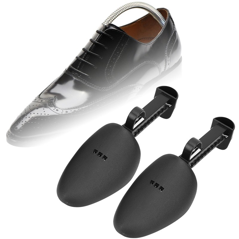 (Men)Spring Plastic Expanding Shoes Tree Support Shoe Stretcher ...