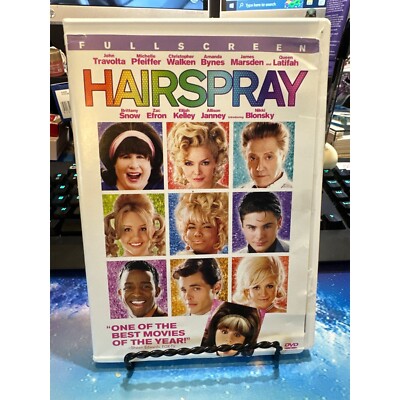 Hairspray 2007 DVD Fullscreen PG Musical Movie Comedy 794043110894| eBay