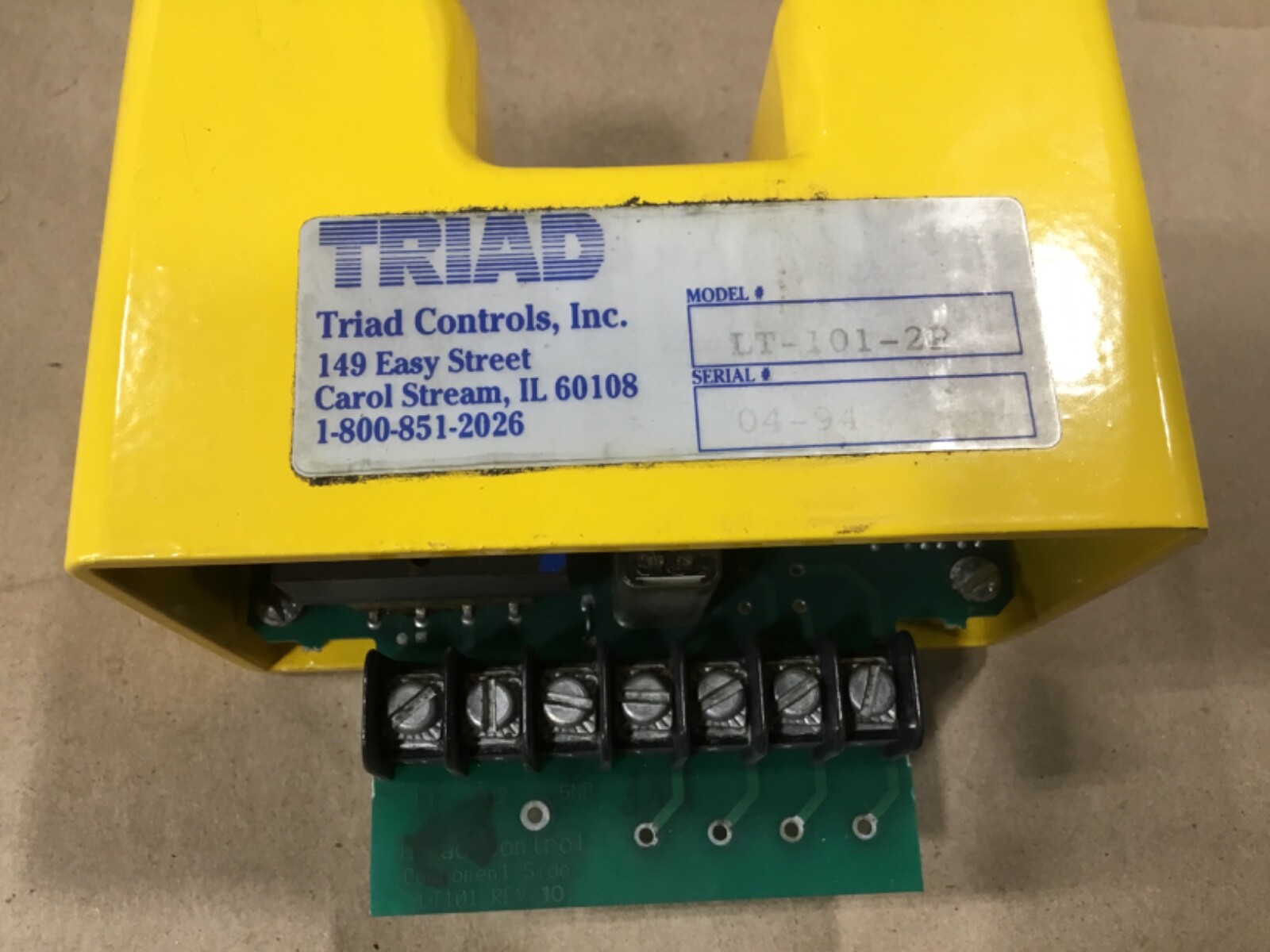 Triad Controls LT-101-2P Palm Switch #14H20RM | eBay