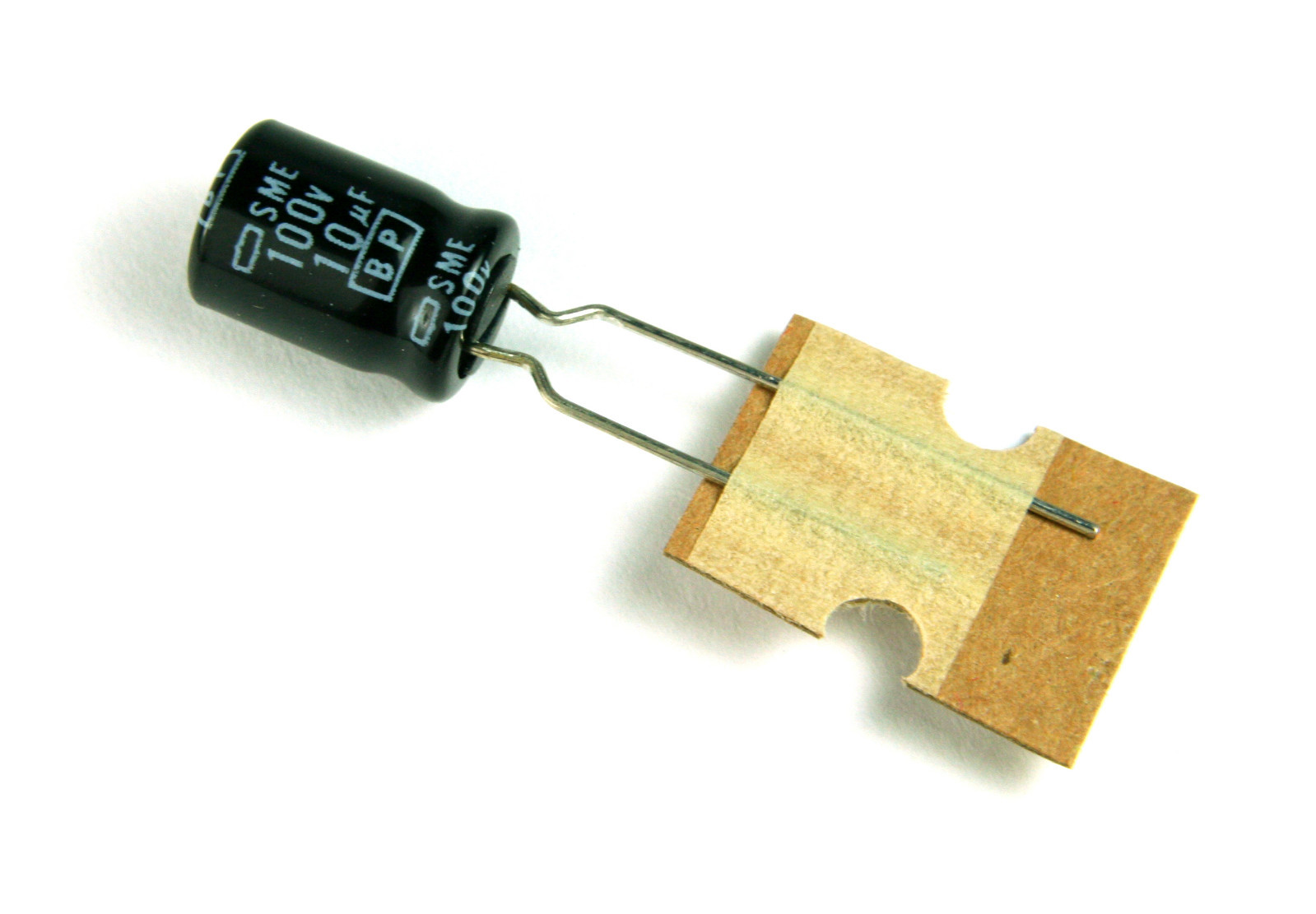 24pc NCC Nippon Chemi-con SME Radial Capacitor 10uf 100v BP NP Bipolar ...