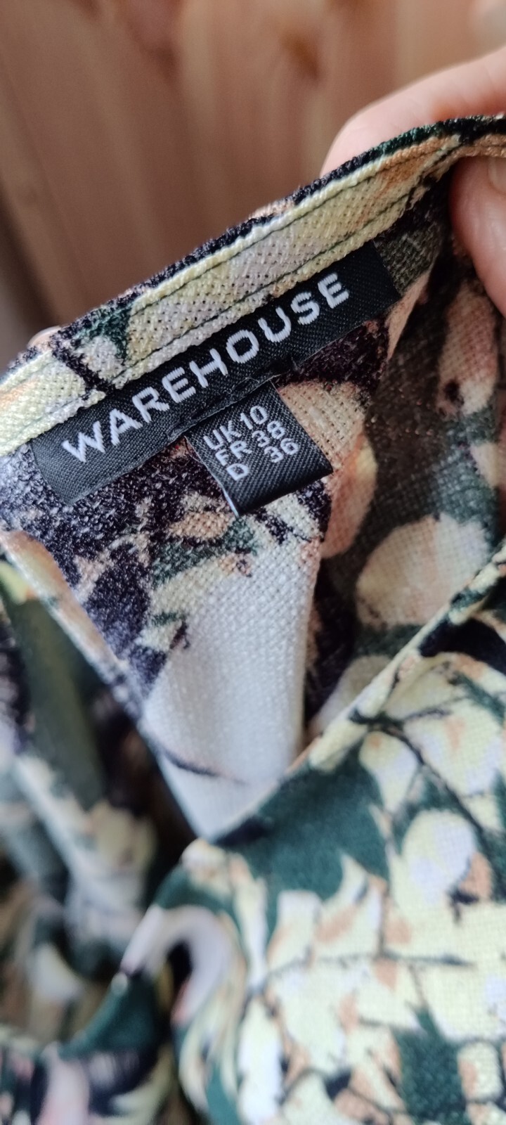 Womens Warehouse At Asos Tropical Print Shift Dress S… - Gem