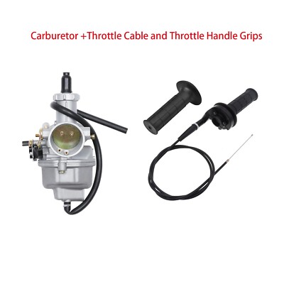 Carburetor w/ Throttle Cable Handle Grips ForFit X-PRO Hawk 250 Dirt ...