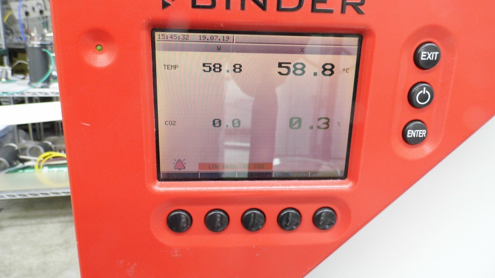 BINDER CB 150-UL 9040-0040 CO2 150L INCUBATOR WITH HOT AIR ...