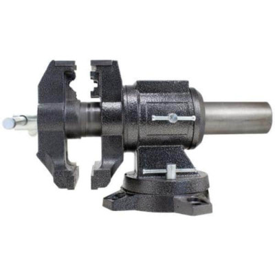 Rotating Pipe and Bench Vise with Swivel Base 5 In. Multi-Purpose ...