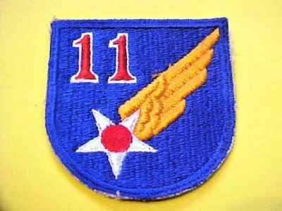 US MILITARY 11th AIR FORCE Embroidered Patch Emblem Insignia Crest S692 ...