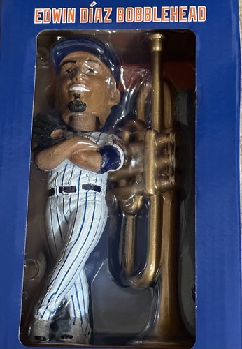2023 New York Mets Edwin Diaz Timmy Trumpet Bobblehead SGA Citi Field ...