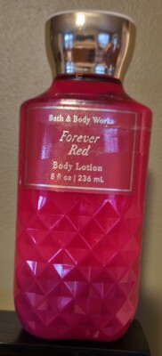 Forever Red 8 oz Body Lotion Bath & Body Works New Bottle | eBay