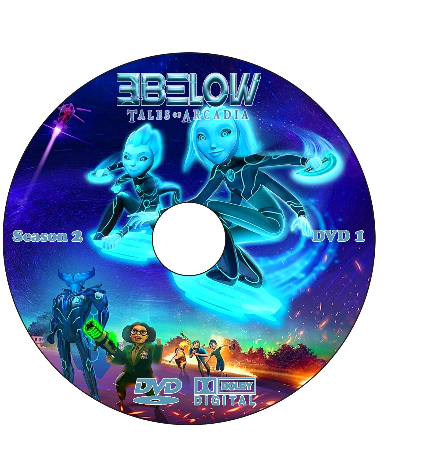 3Below: Tales of Arcadia Animated Series Season 1-2 Episodes 1-26 ...