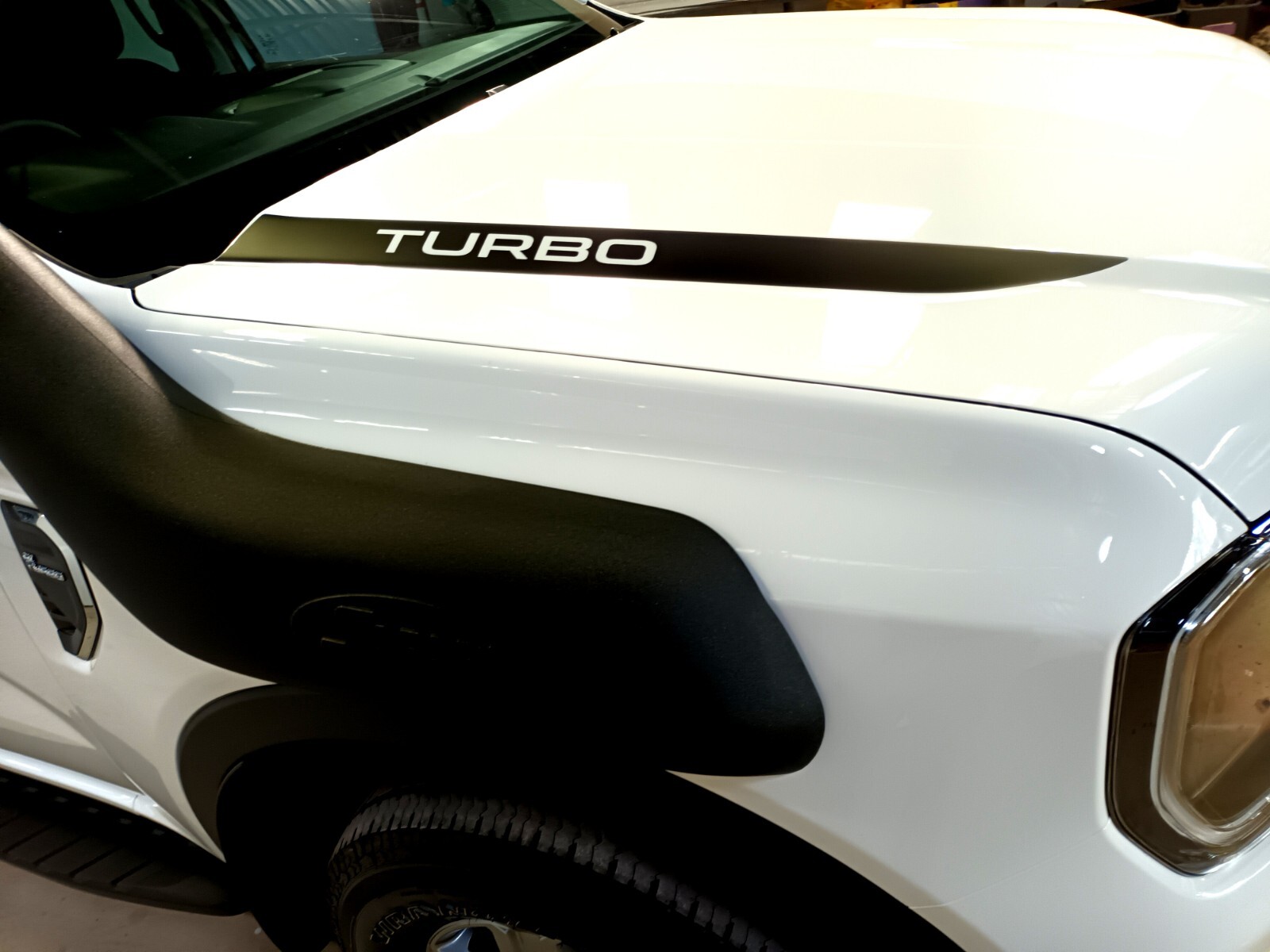 AM Bonnet stripes decals stickers fits 2022 - 2024 Ford Ranger Everest ...