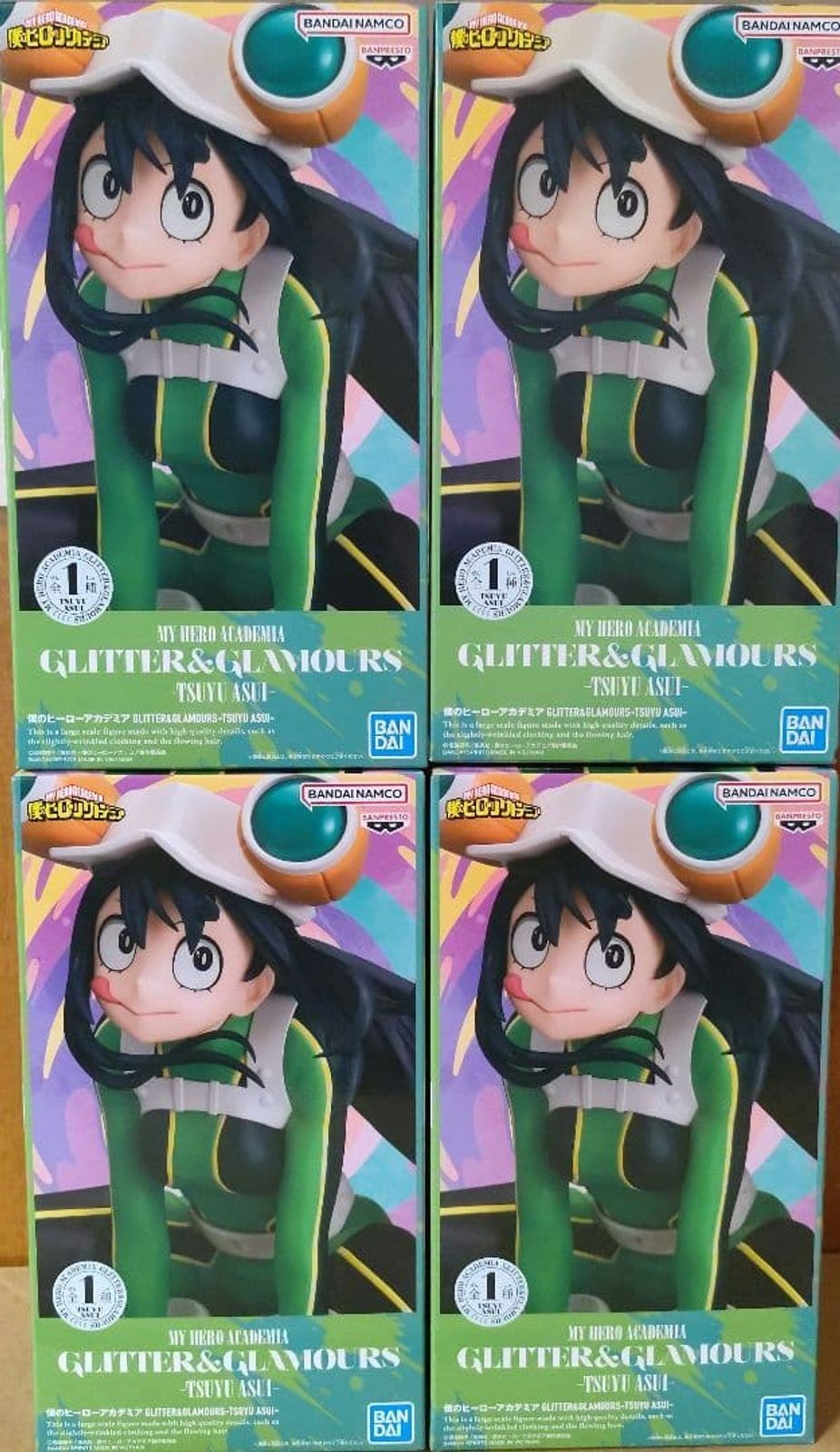 My Hero Academia Tsuyu Asui Glitter & Glamours Figure - Bandai - Approx ...