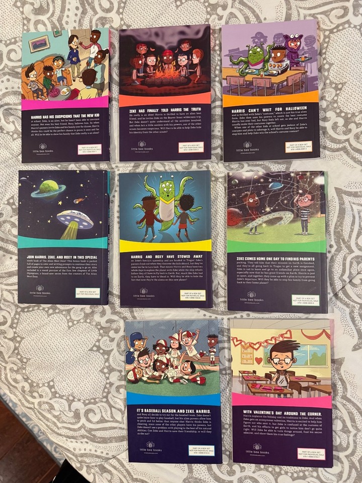 THE ALIEN NEXT DOOR Childrens Series by A.I. Newton PAPERBACK Set of 8 ...