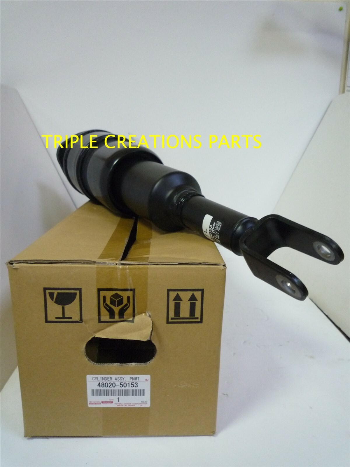 4802050153 GENUINE LEXUS LS460 CYLINDER ASSY PNEUMATIC FRONT LH W/SHOCK ...