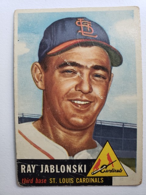 1953 Topps - #189 Ray Jablonski (RC) for sale online | eBay