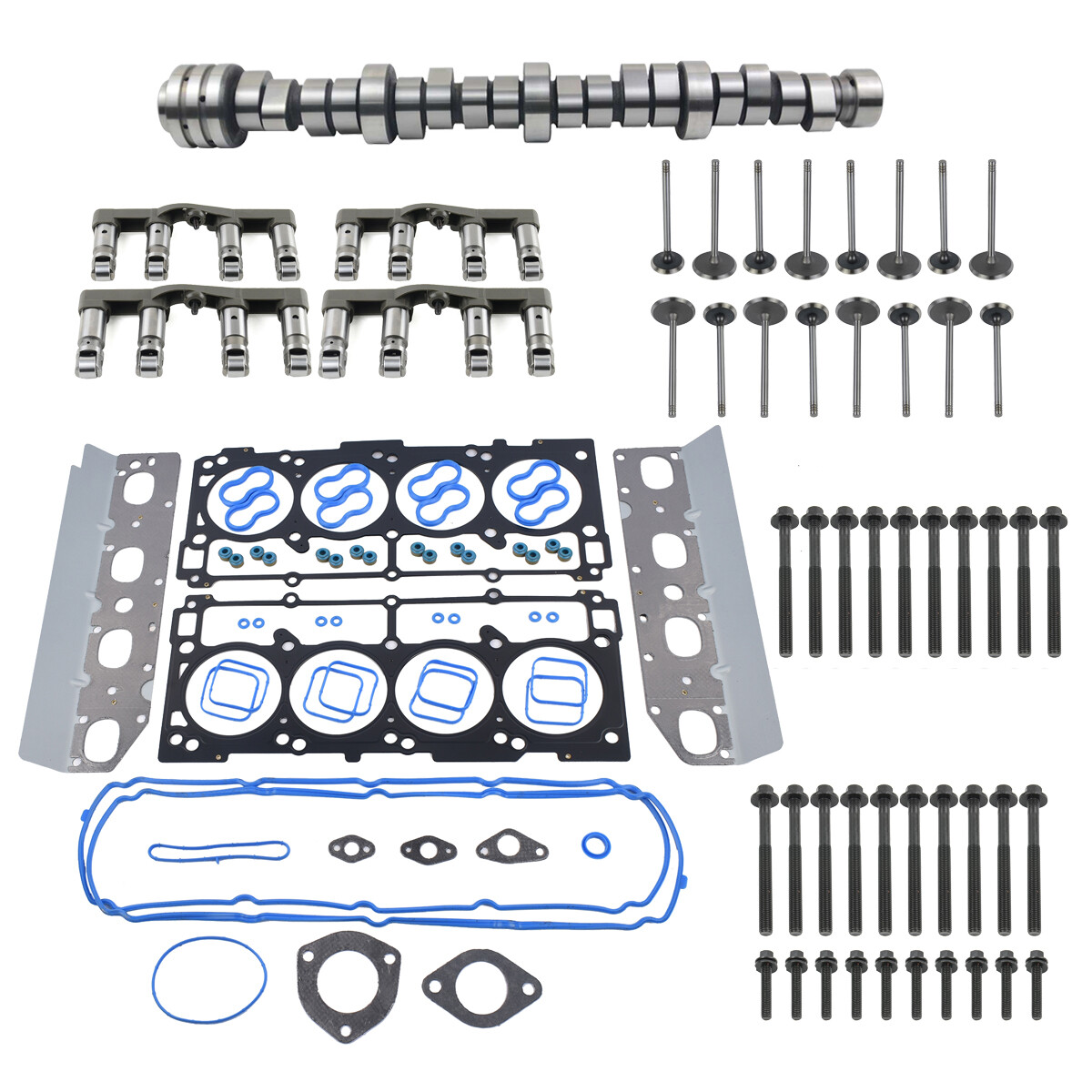 Camshaft MDS Lifters Kit with Valves Fits Ram 1500 Hemi 5.7L 2009-2015 ...