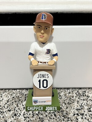 CHIPPER JONES Durham Bulls Atlanta Braves SGA Bobblehead Retirement ...