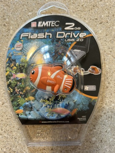 Emtec Clown Fish And Turtle 2GB Flash Drives | eBay