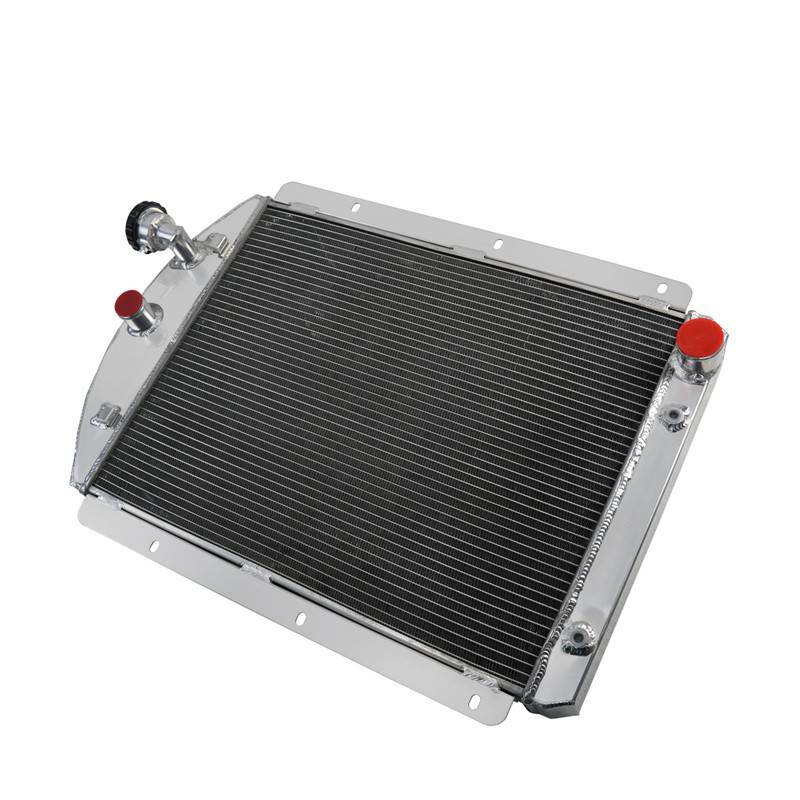 FOR 1941-1946 45 Chevy Truck Pickup Small Block 3 Row Radiator+Shroud ...