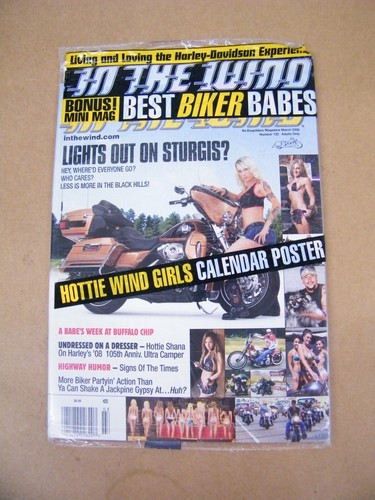 Easyriders In The Wind Motorcycle Magazine March 2008 Plus Calendar ...