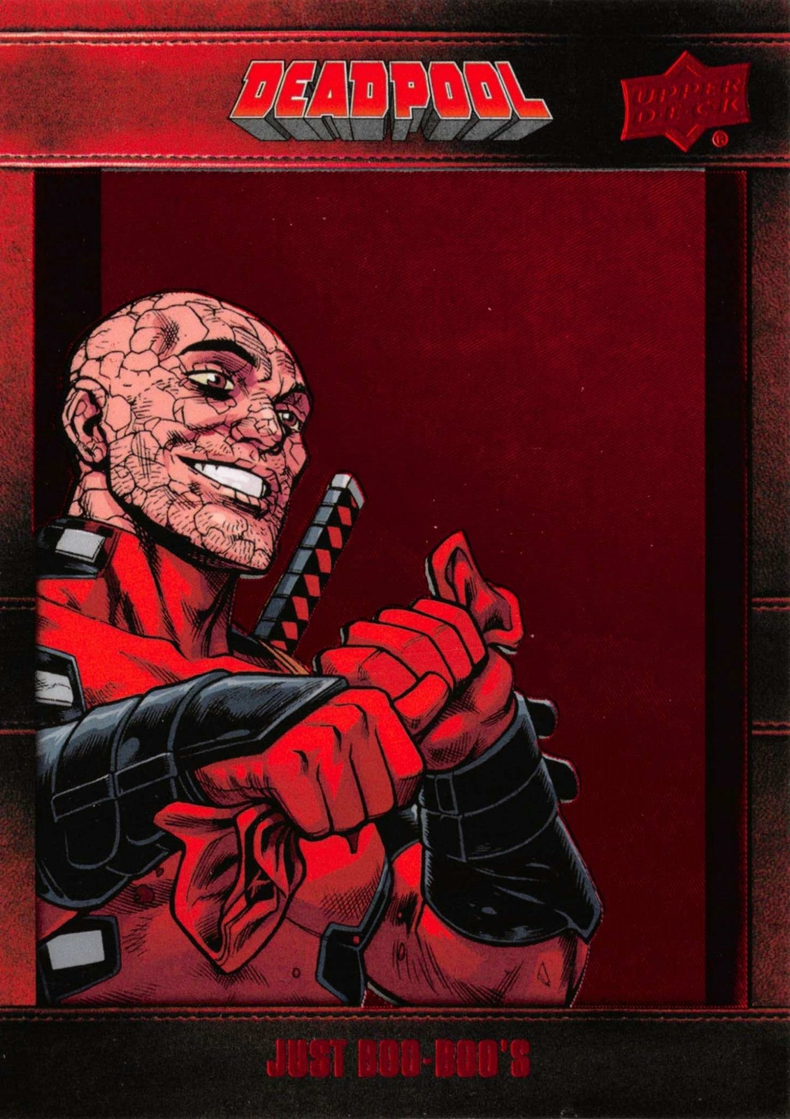 Deadpool Marvel 2018 (Upper Deck) BASE Trading Card #78 / JUST BOO-BOO ...