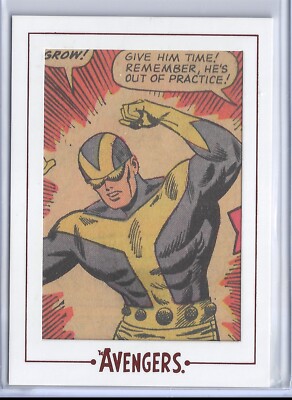 Marvel Avengers Silver Age Archive Cut AV28 9/113 Goliath Comic SKC | eBay