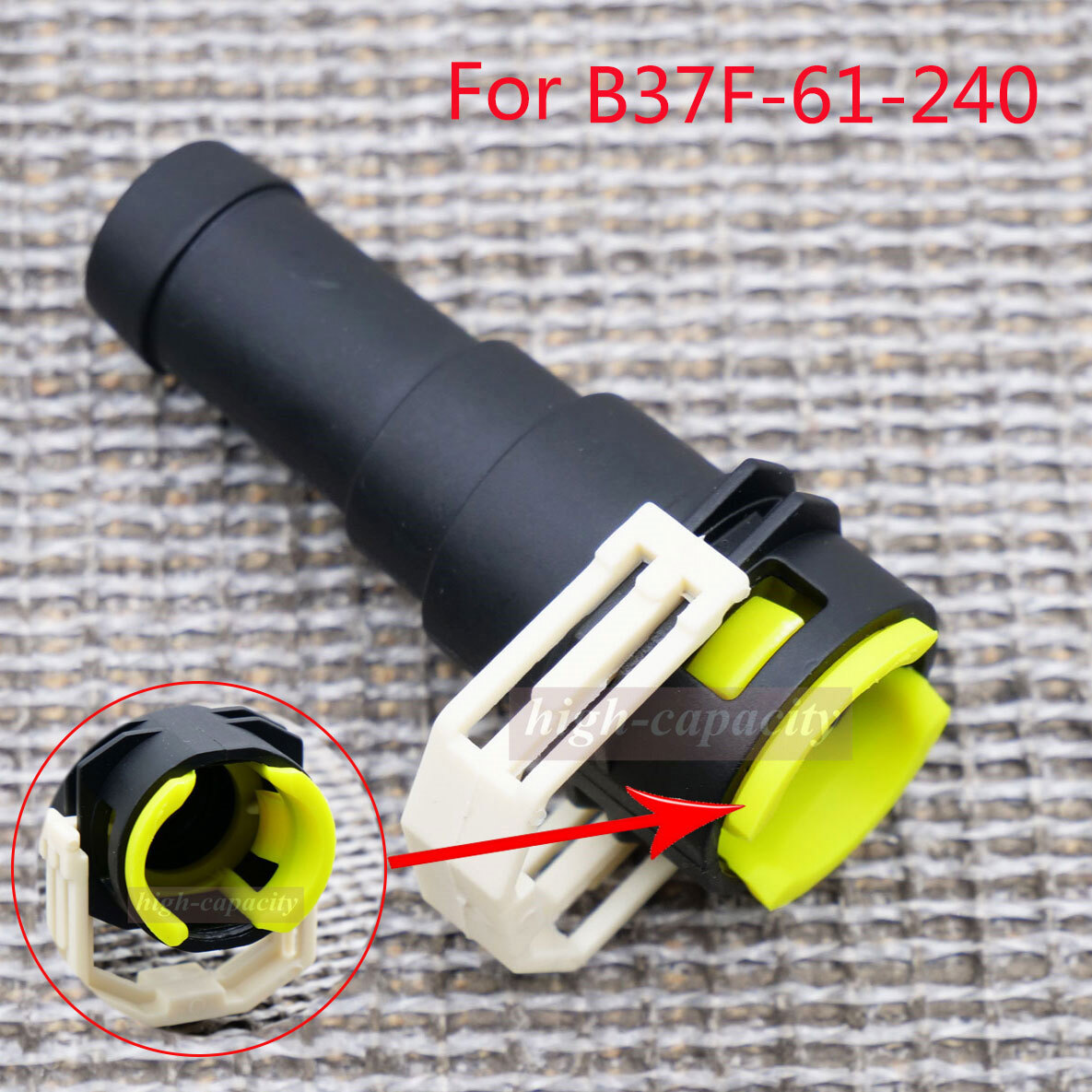 Water Hose Connector fit 2007-2013 Mazda 3 CX-7 CX-9 B37F61240 B37F-61 ...