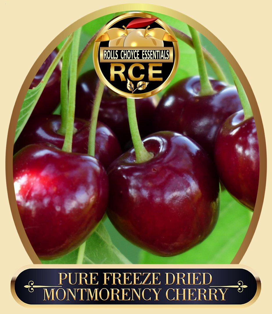 Pure Freeze Dried Montmorency Cherry (HIGH STRENGTH) ~ Muscle Recovery ...
