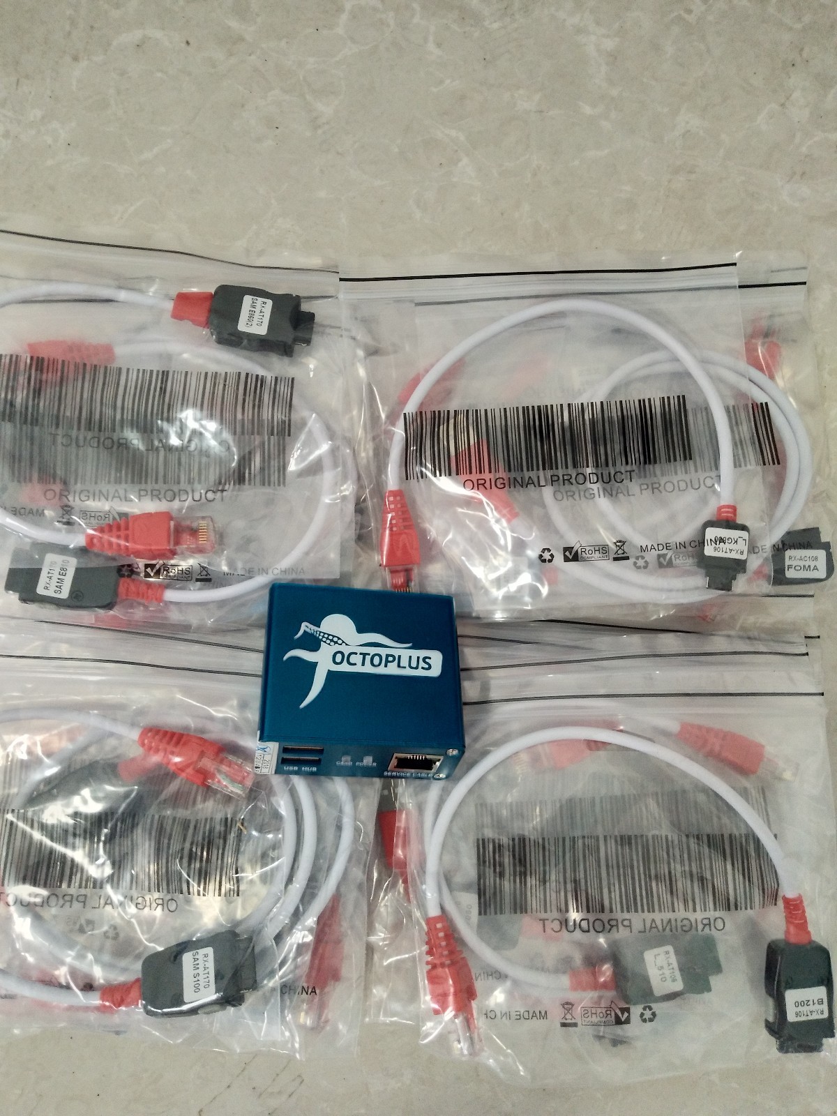 Quality Octopus box for LG+for Samsung and for SE repair box+18 CABLES ...