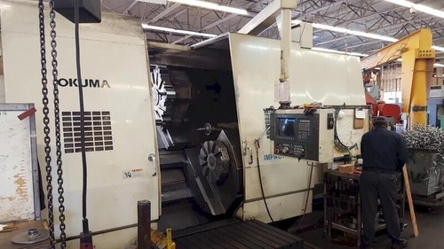 Okuma IMPACT LU45-1500 4-Axis CNC Lathe, Under Power | eBay