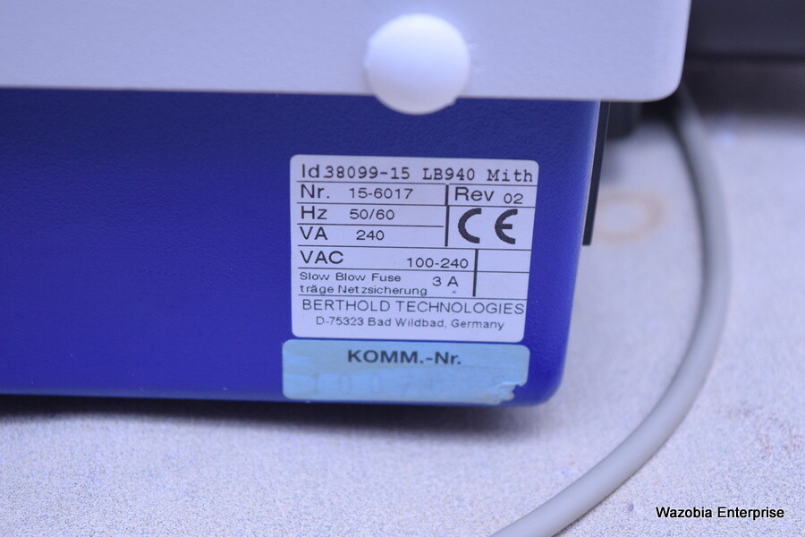 BERTHOLD TECHNOLOGIES MITHRAS LB 940 MULTIMODE MICROPLATE READER | eBay