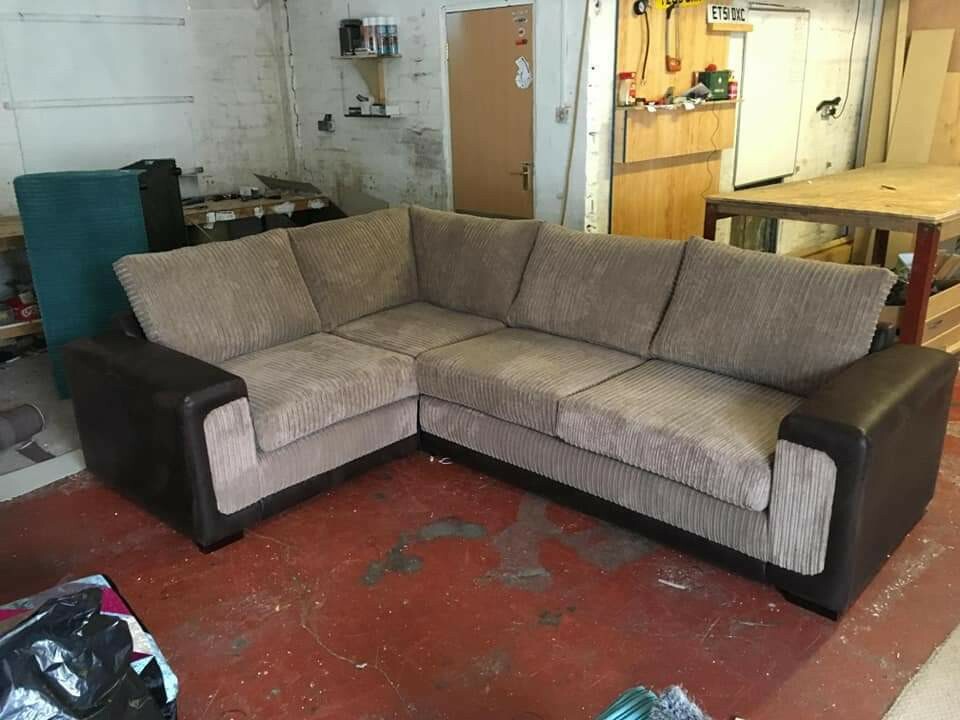 Plush Velvet Corner Cuddle Sofa Chair L Shape Any Colour 4 Seater