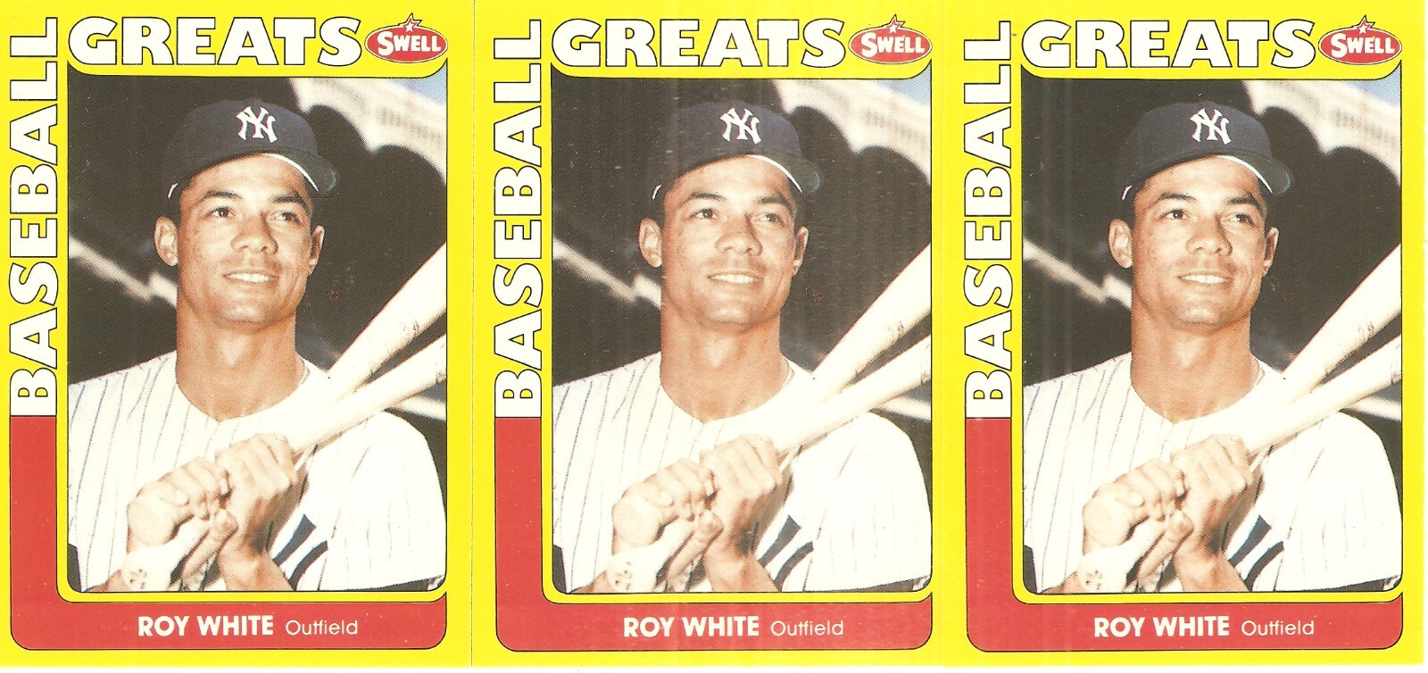 3 CARD ROY WHITE BASEBALL CARD LOT 424 | eBay