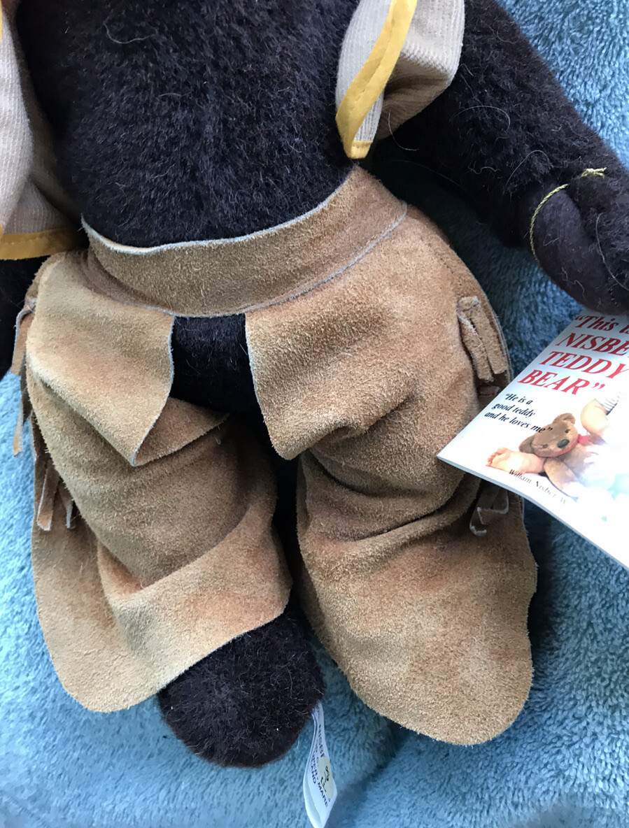 Nisbet Teddy Bear - Cowboy Bear - Alison Nesbit Signed - Rusty - 1981 ...
