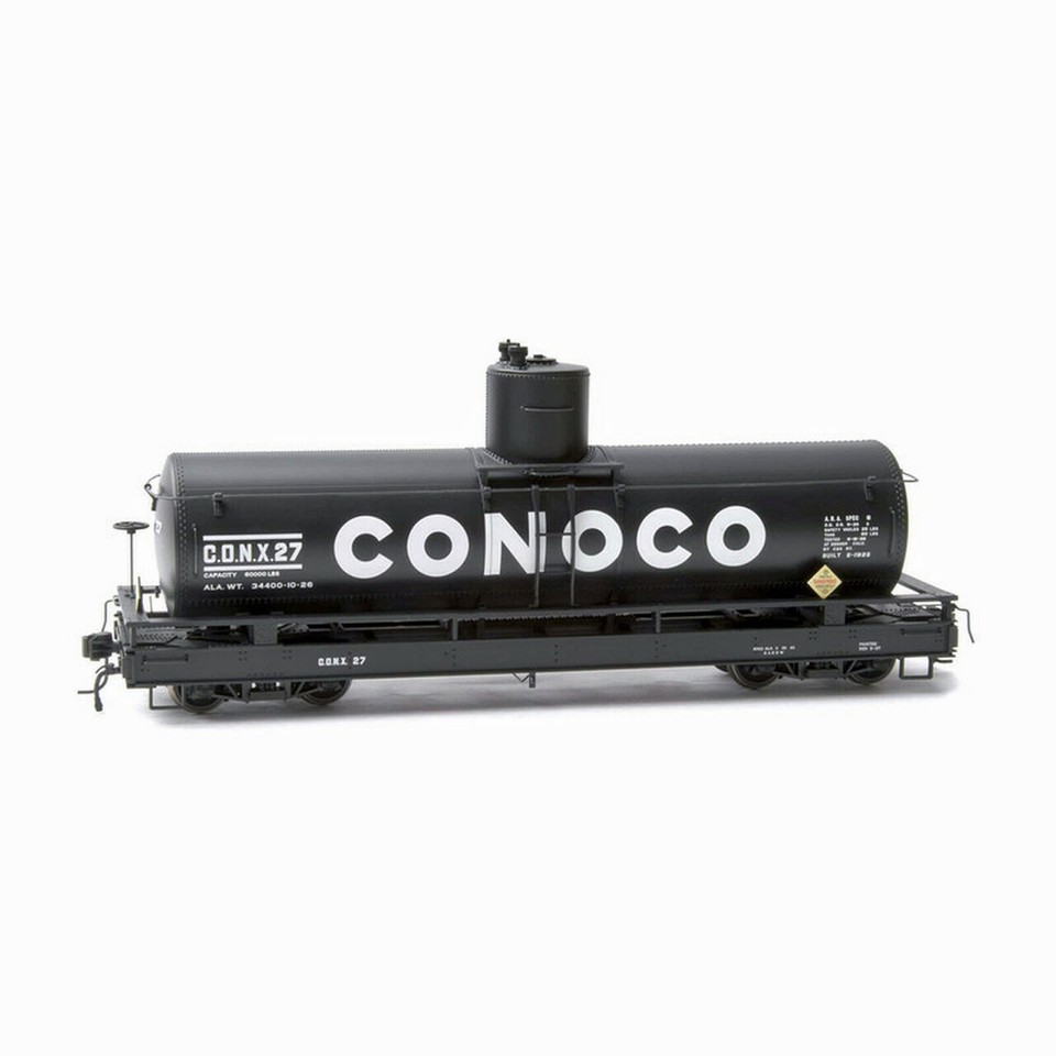 HOn3 CONOCO TANK CAR 1940 #27 RTR Prototype Paint & Reporting Marks ...