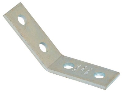 B-Line 4-Hole 45-Degree Strut Angular Fitting Zinc B248 (14 pieces) New ...