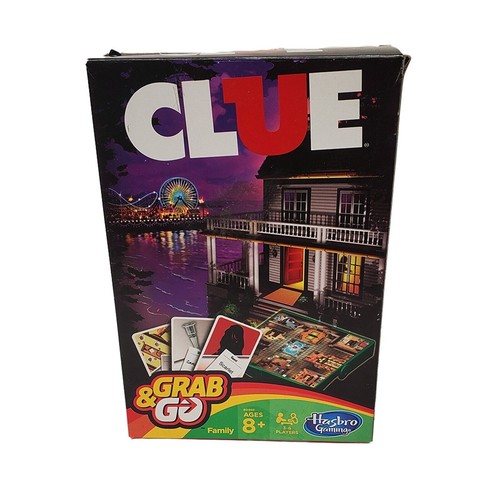 Hasbro Clue Grab and Go Travel Edition Game 10 Unused | eBay