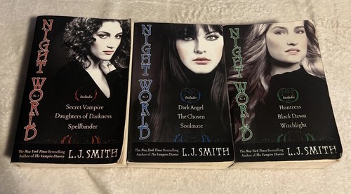 Nightworld L.J. Smith books Complete Series Vol. 1-3 Omnibus Paperback Free Ship | eBay