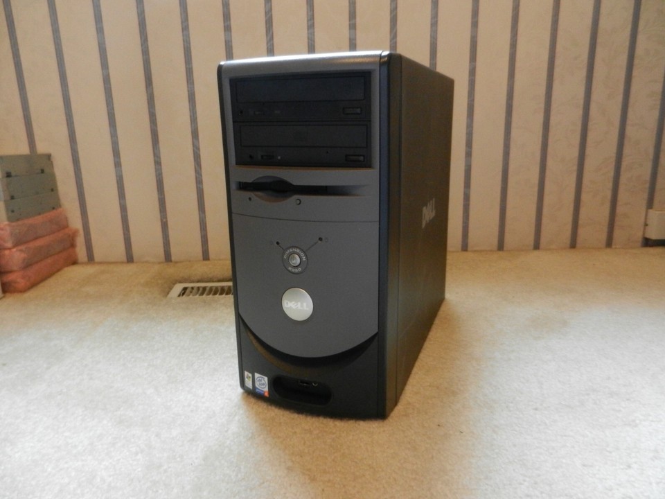 Dell Dimension 2350 Desktop Computer 512MB RAM 40 GB HDD Windows 98SE ...