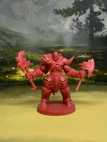 ORC WARRIOR (red) Sword & Sorcery Miniature Ares Games Fantasy RPG | eBay