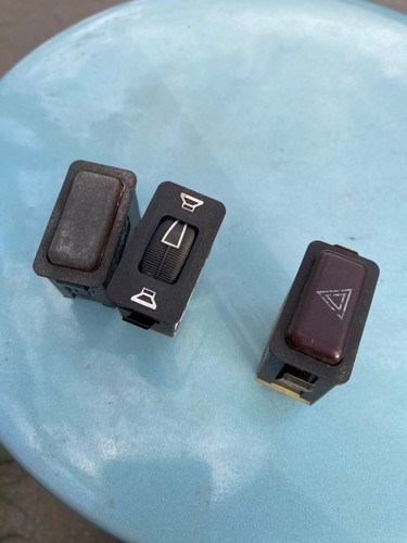BMW OEM E30 STEREO FADER hazard SWITCH BUTTON | eBay