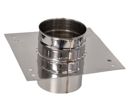 Flue Liner Central Top Plate with Collar / Flange Chimney Register ...