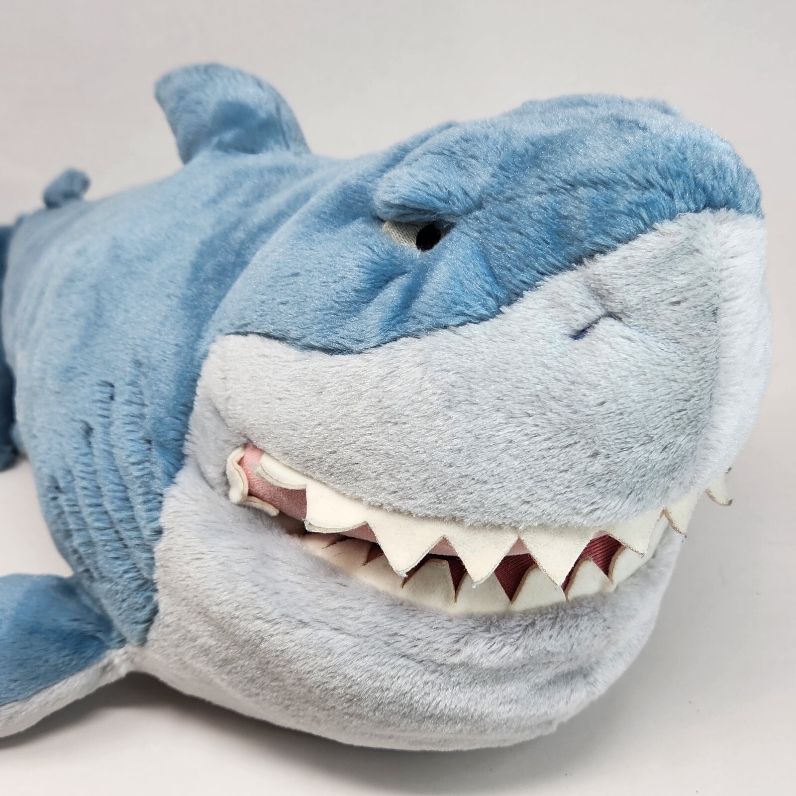 22" BIG DISNEY FINDING NEMO BRUCE SHARK HAND PUPPET STUFFED ANIMAL ...
