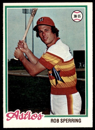 1978 TOPPS ROB SPERRING HOUSTON ASTROS #514 (104) | eBay