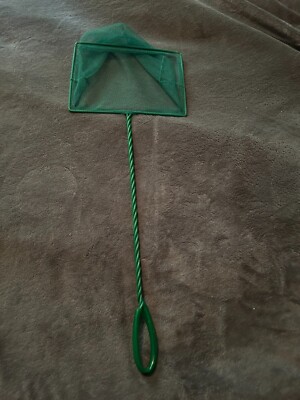 GREEN FISH NET ERGONOMIC STRONG FISH CATCH NET | eBay