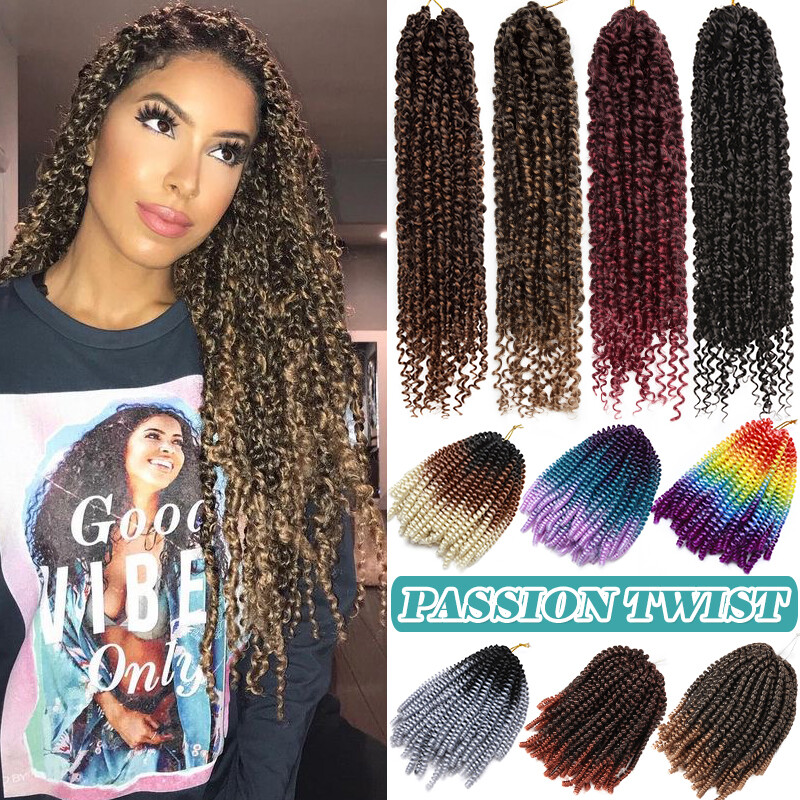 Long Fluffy Twist Braids