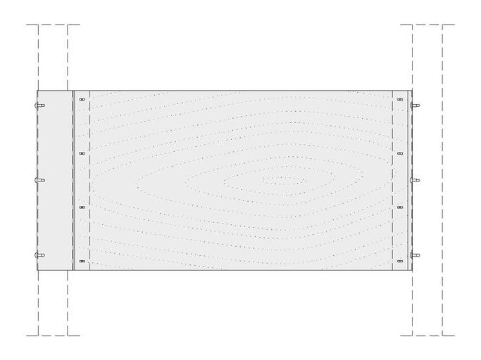 Knauf Universaltraverse 300 x 555 mm Befestigungstraverse Traverse ...