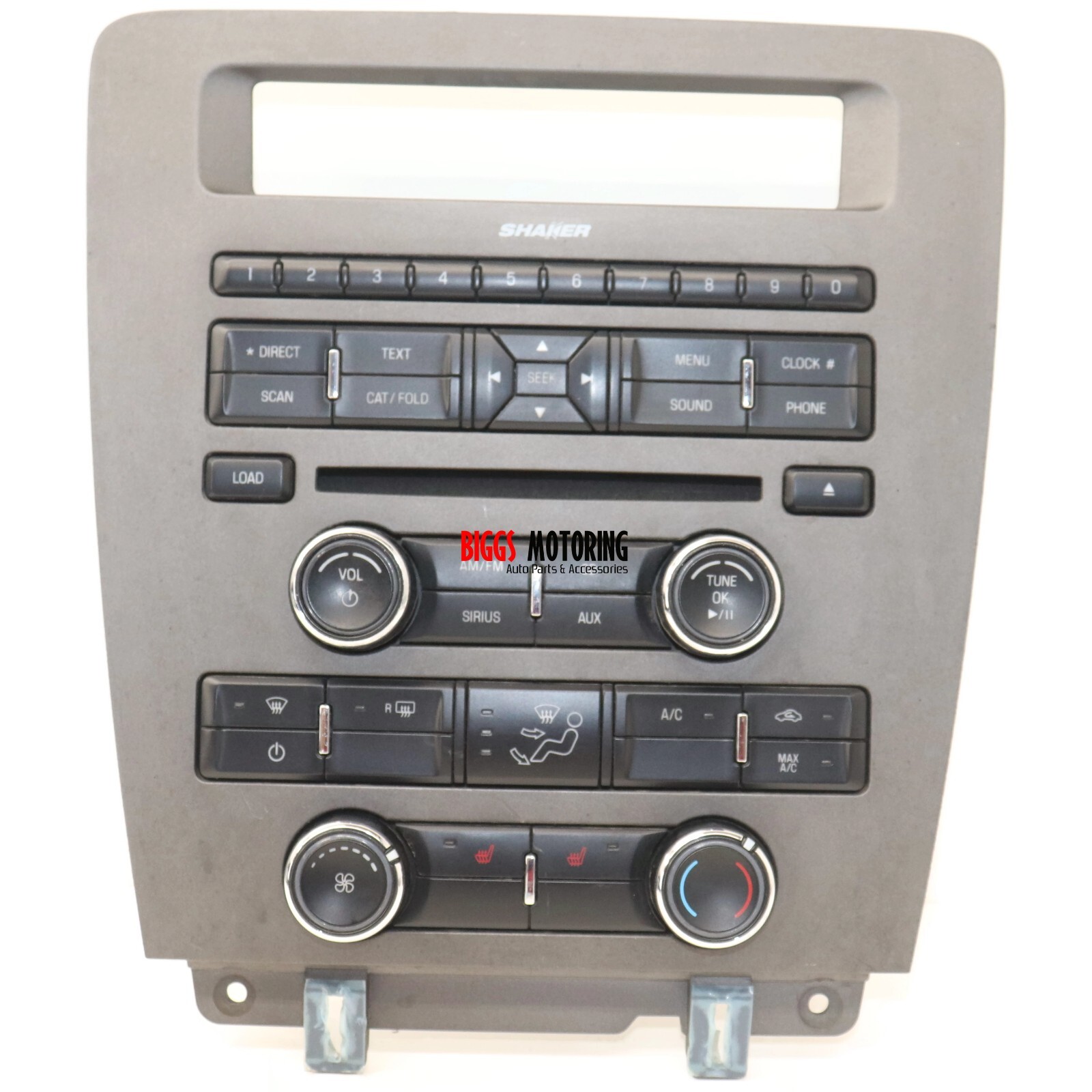 2010-2012 Ford Mustang Radio Face Control Panel W/ Heated Seat AR3T ...