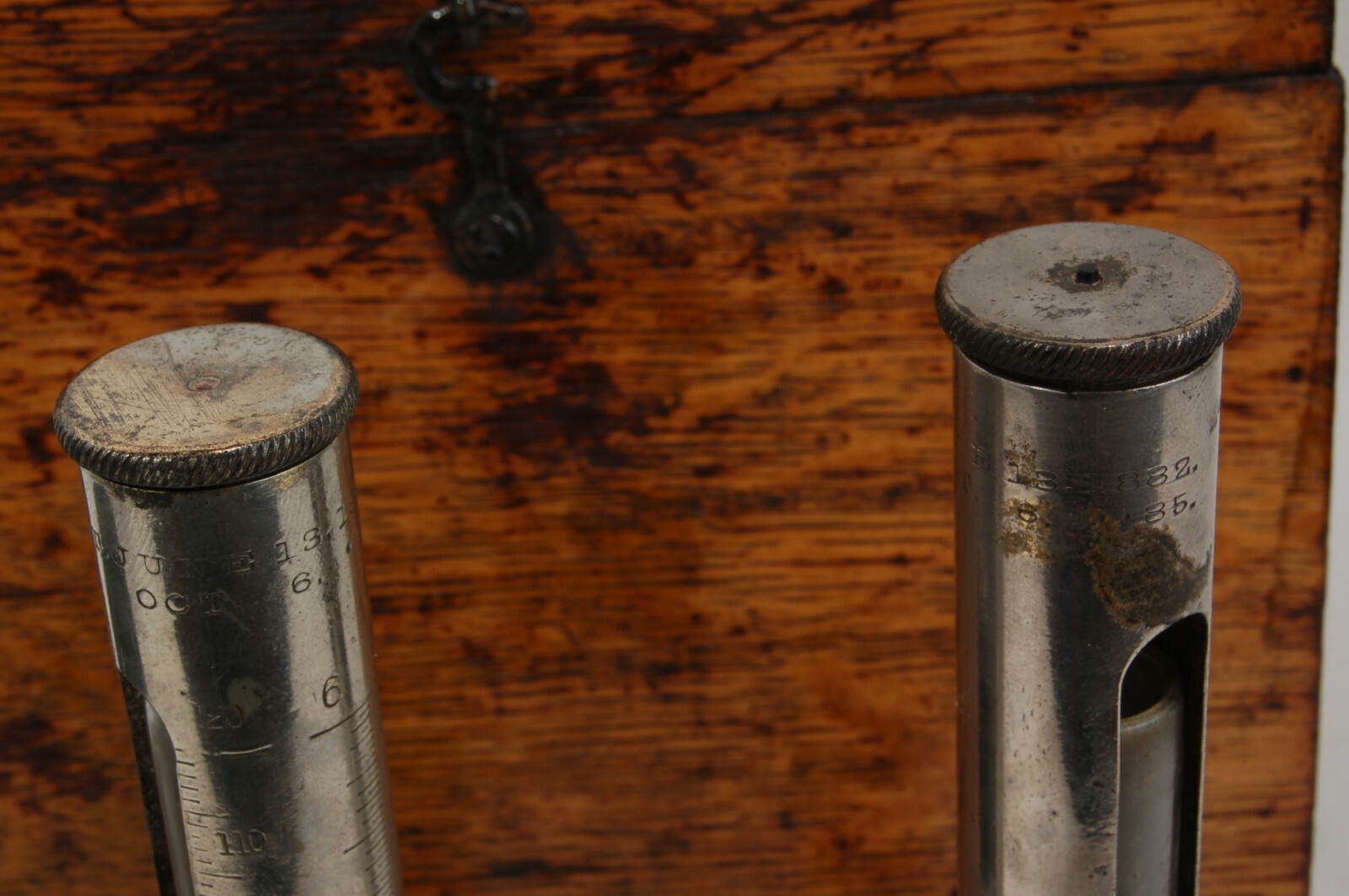 Antique Hydrostatic Leveling Instrument (water Level) RARE! "PAT" 1882 ...