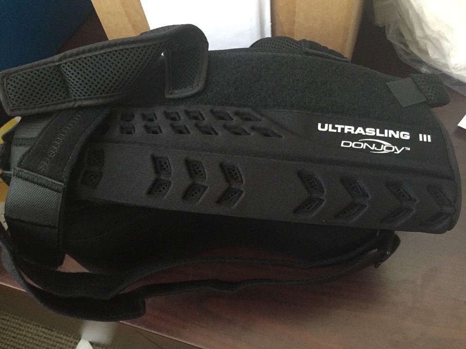 Brand New Donjoy ultrasling iii Black Size Large | eBay