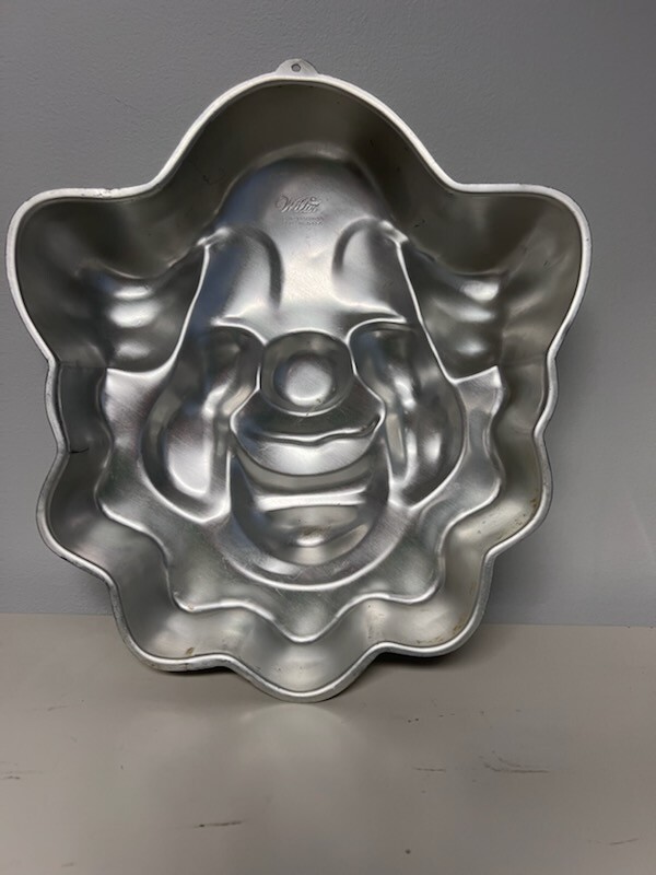 Vintage Wilton Smiling Circus Clown Face Bozo Cake Pan 1974 #502-275 | eBay